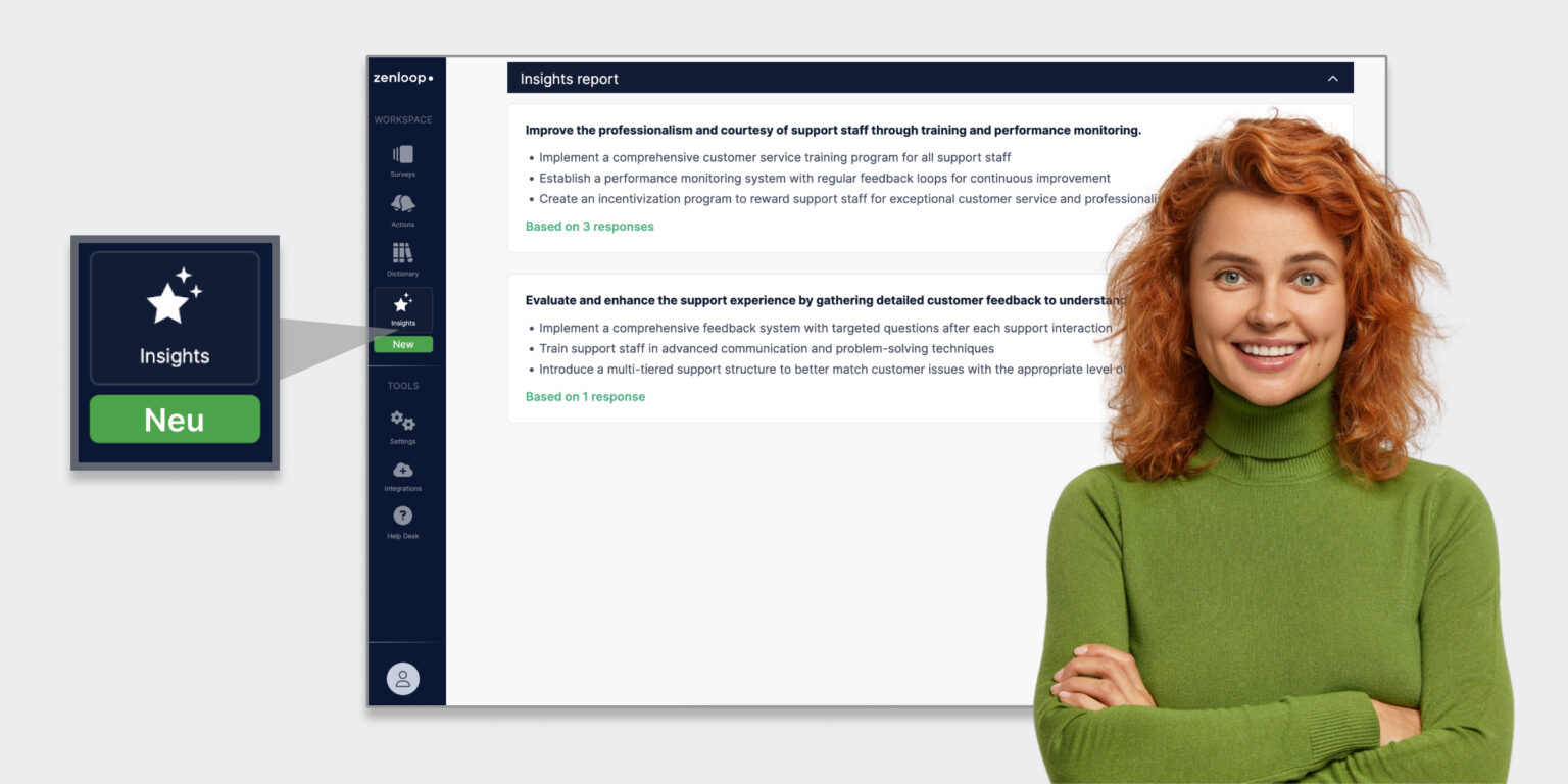 CX-Plattform von zenloop: Jetzt unterstützt durch künstliche Intelligenz