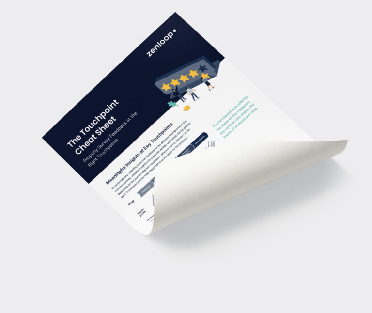 Touchpoint Cheat Sheet | zenloop
